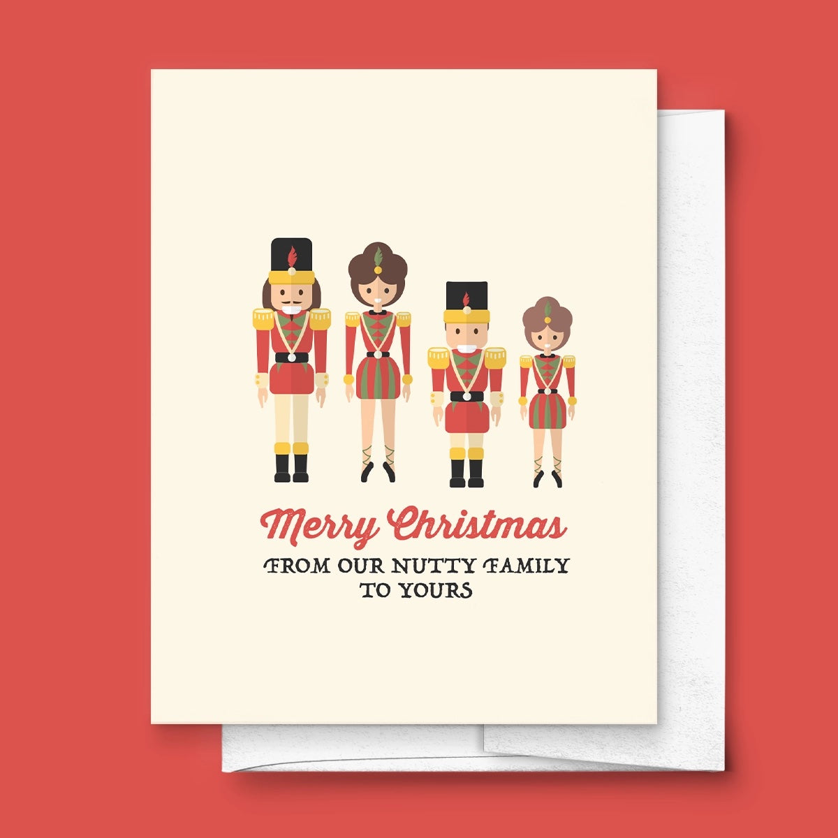 Nutty Family Christmas Holiday Greeting Card – The Little Apple
