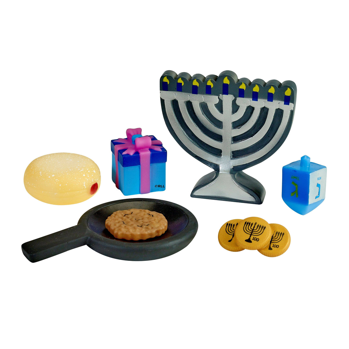 My First Chanukah Play Set, Vinyl, 7 Pcs, Colorbox – The Little Apple